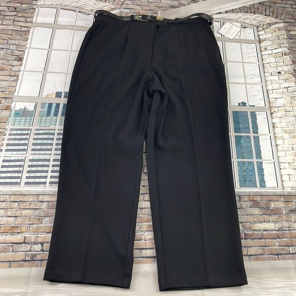 Sag Harbor | Pants & Jumpsuits | Nwtwomens Sag Harbor Black Belted ...